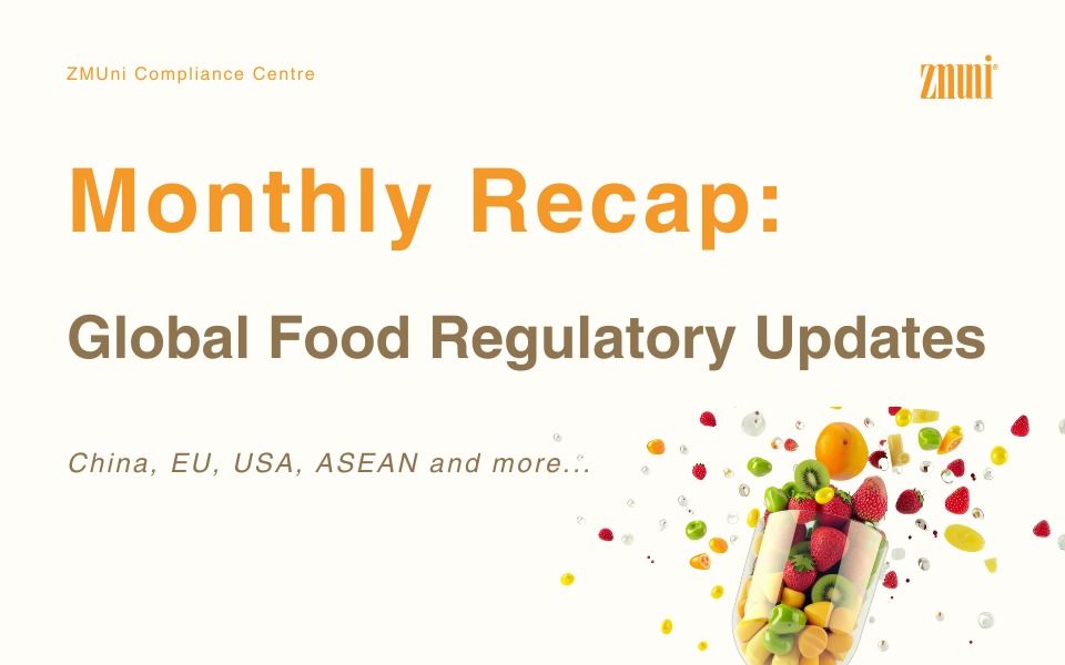 Monthly Update: China & Global Food Regulatory Highlights | May 2026 ...